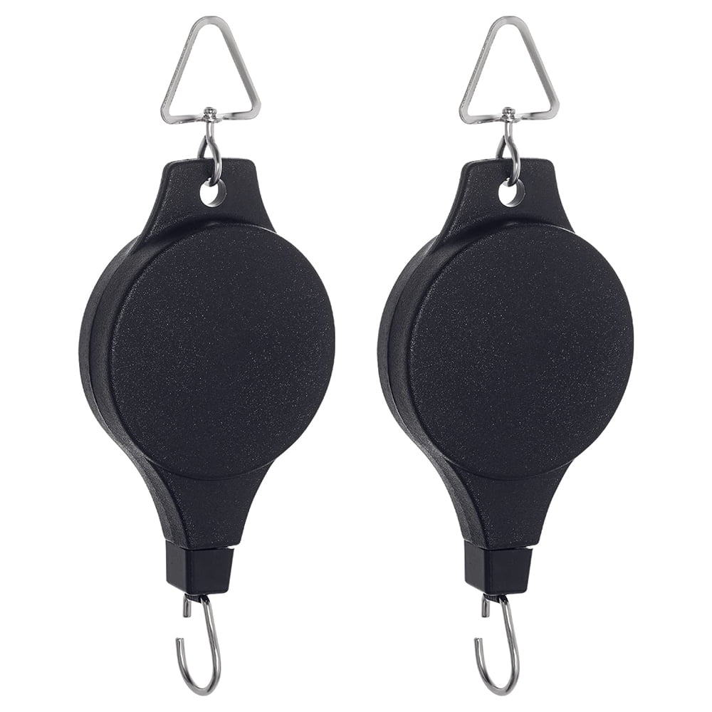 Retractable Plant Pulley, Heavy Duty Plant Hanger, Locking Flower ...
