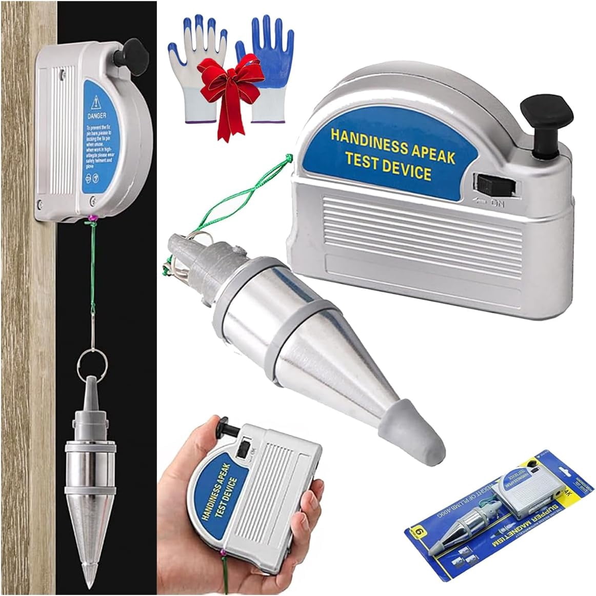 Retractable Plumb Bob, Automatically Stretch Line Quickly Stabilize ...