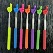 BE-TOOL Learning Resources Hand Pointers Classroom Pointer Stick Set ...