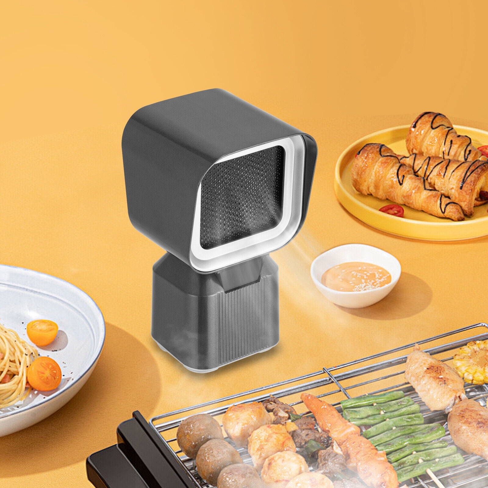 Retractable Portable Range Hood Desktop Range Hood with Oil Collection ...