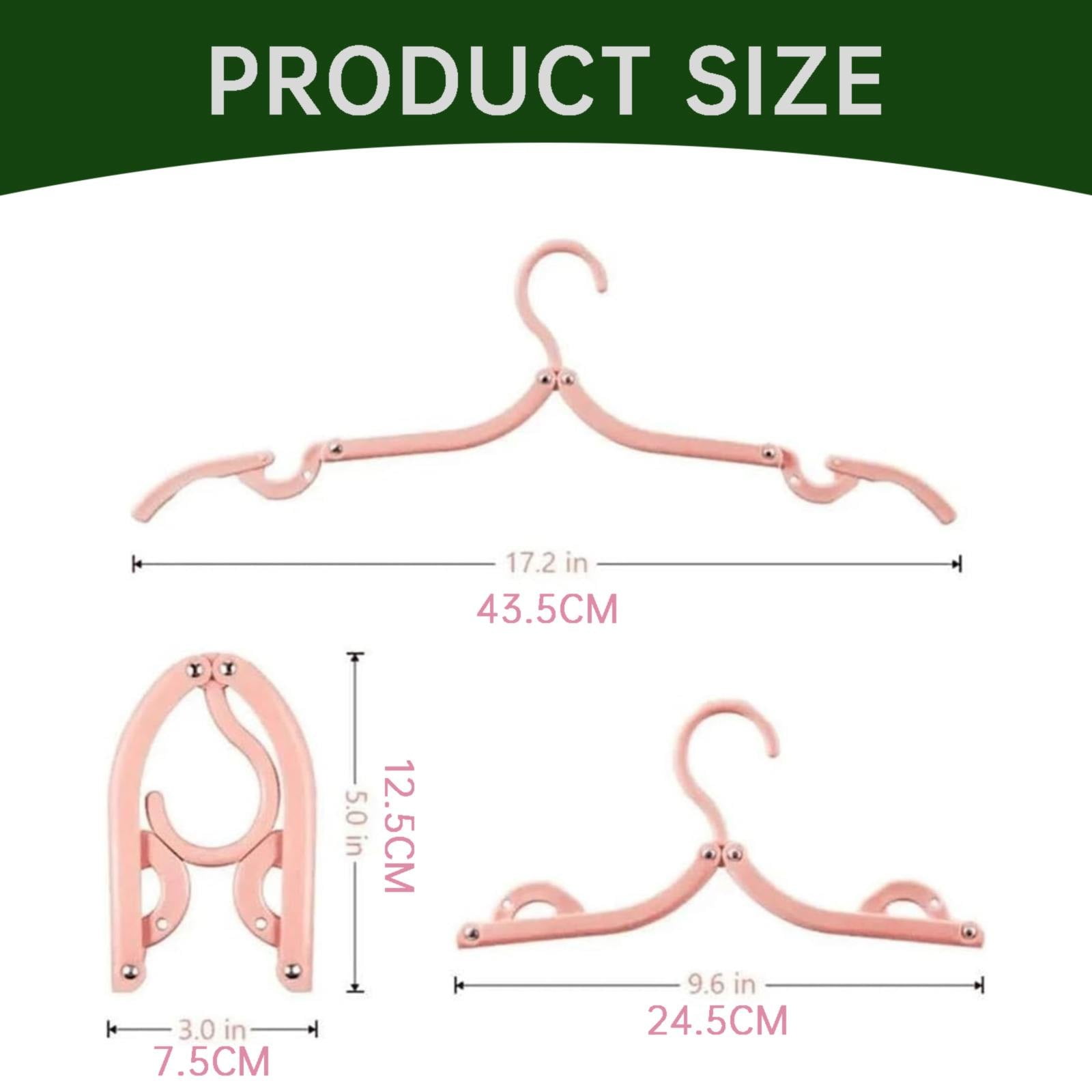 Retractable Portable Travel Hangers Foldable Hangers For Travel Folding ...
