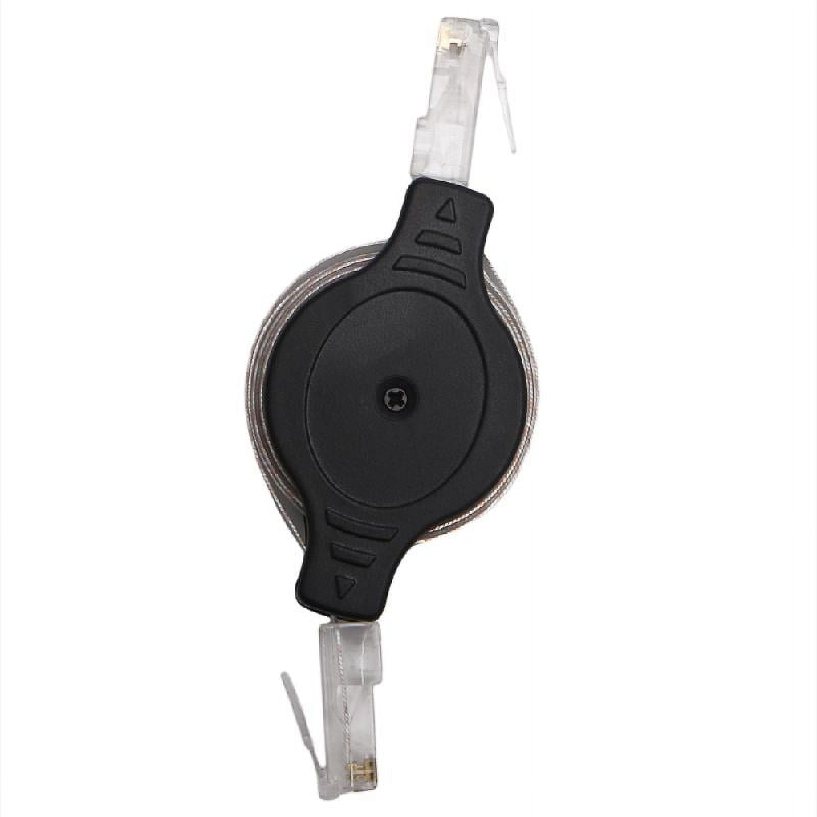Retractable RJ45 LAN Network Cable Patch Flat Ethernet Cord Wire ...