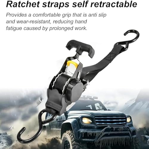 Retractable Ratchet Strap, Portable Retractable Boat Trailer Straps ...