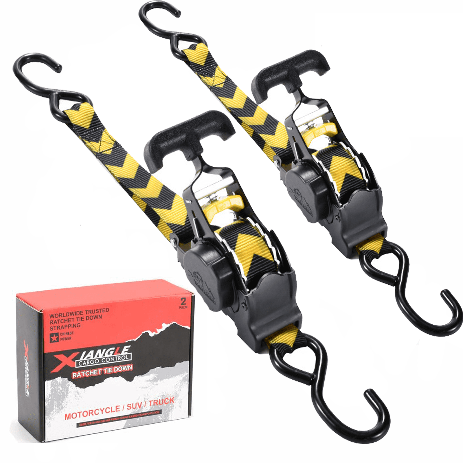 Retractable Ratchet Straps Self Retracting Tie Down Straps With 10 Ft