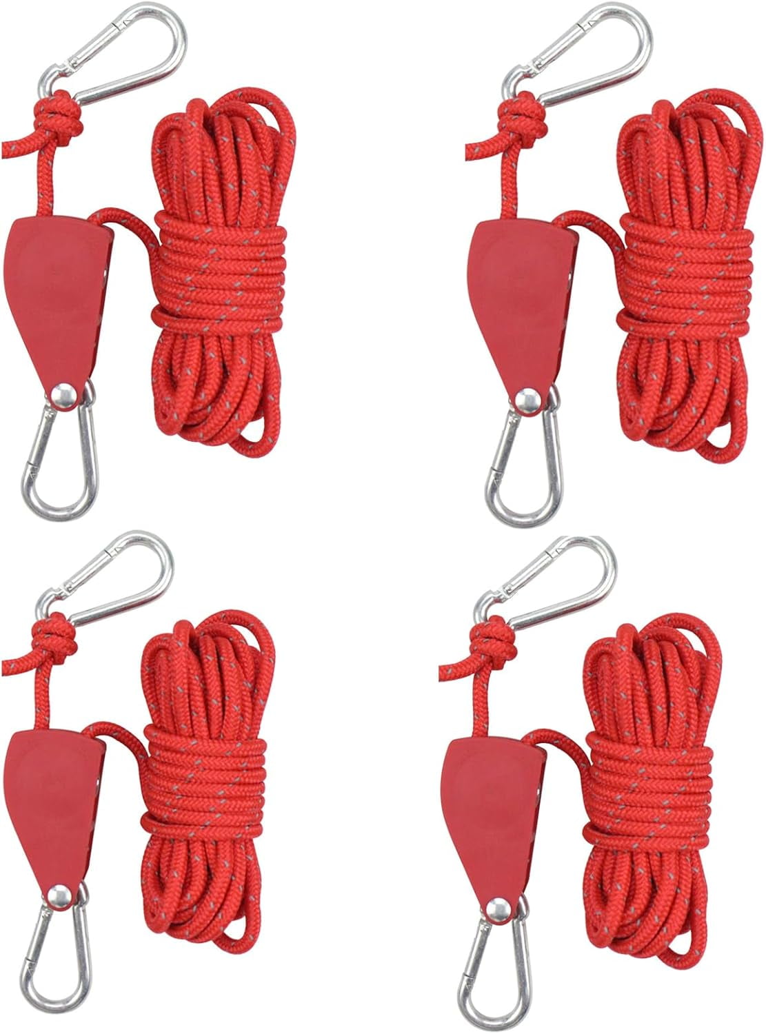 Retractable Ratchet Tie Down Straps – Heavy Duty Windproof Rope with ...