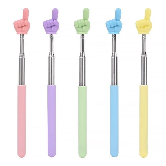 Retractable Reading Pointer for Teachers, Handheld Finger Stick ...