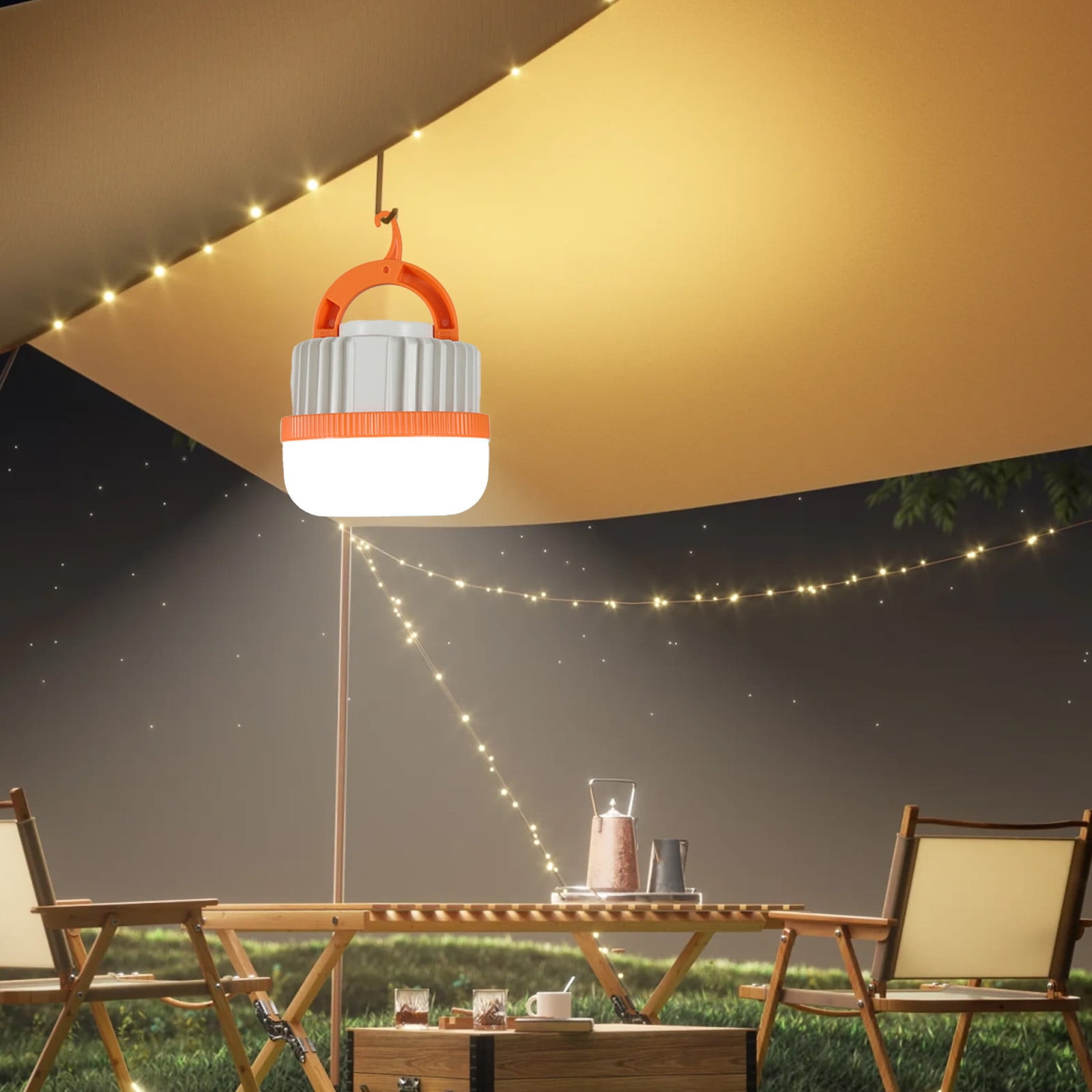 Retractable Rechargeable LED Light Bulb, Magnetic High Brightness ...