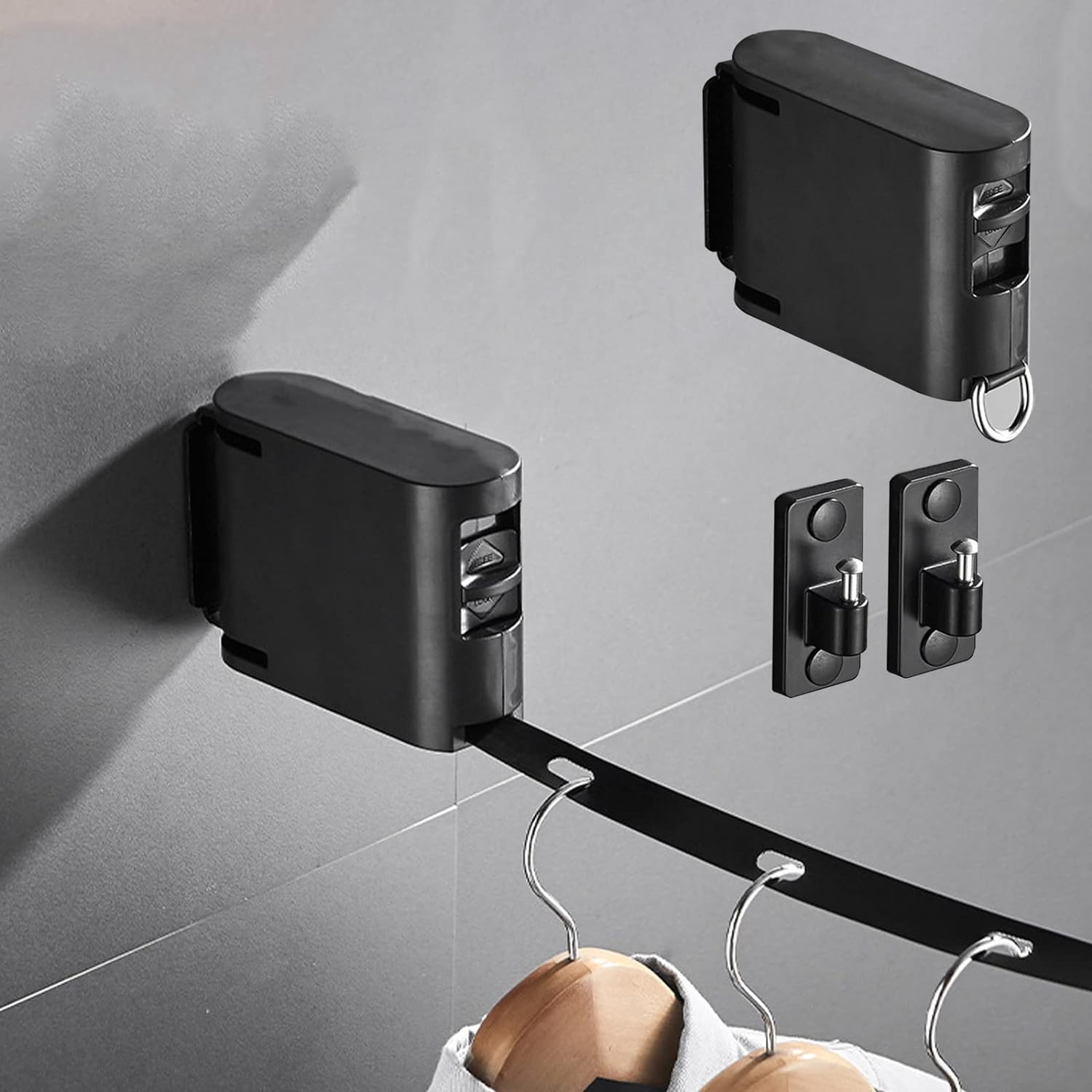 Retractable Reel Clothes Lines,Lsvgoe Clothes Drying Laundry Line ...