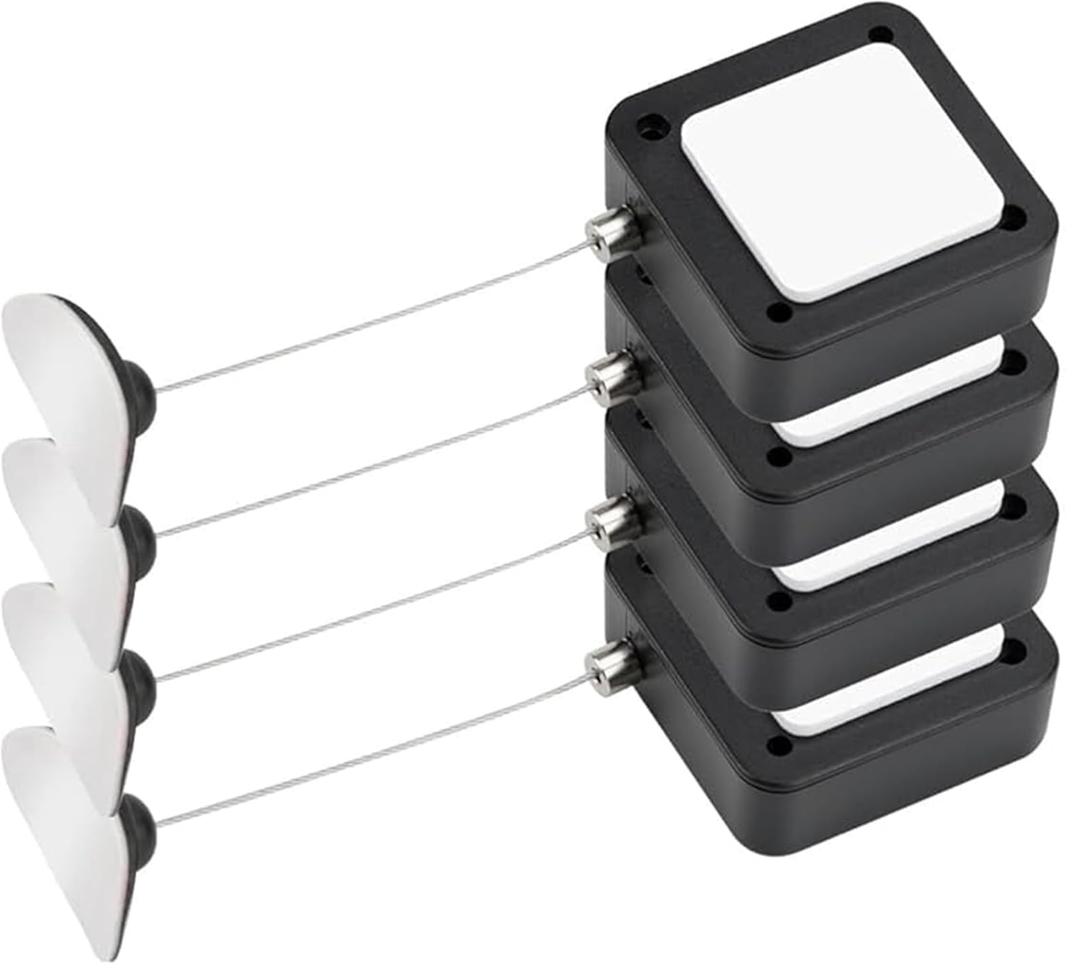 Retractable Remote Control Tether Locks, Adjustable Security Control ...