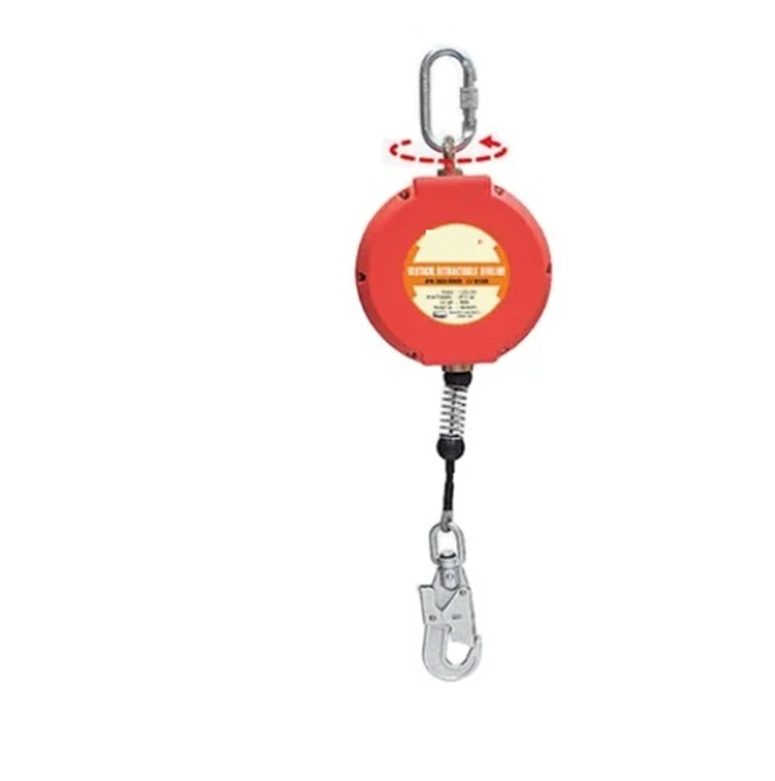 Retractable Safety Self Retracting Lifeline Fall Arrestor 10m 15m Fall ...