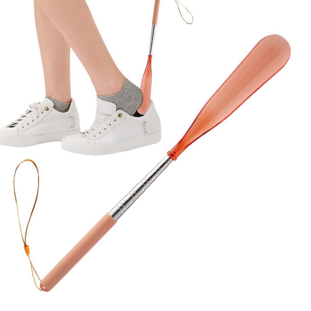 Retractable Shoe Horn Flexible Shoe Lifter Easy Wear Helper Shoehorns ...