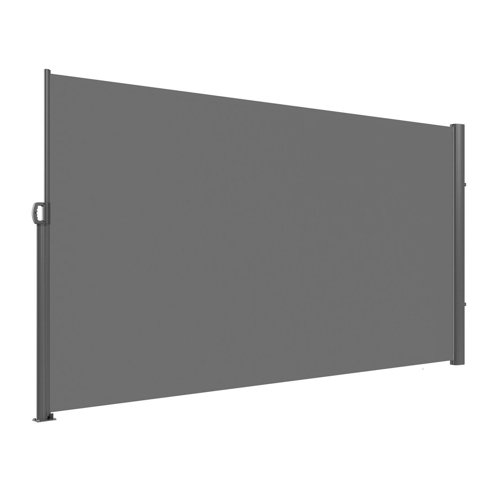 Retractable Side Awning, 71"x118" Full Aluminum Rust-Proof Outdoor ...