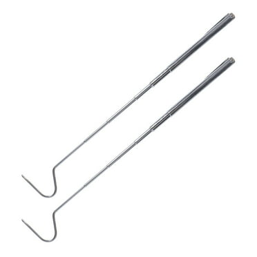 HOMEYA 47" Snake Tongs Catcher Reptile Grabber Hook Stick Wide Jaw ...