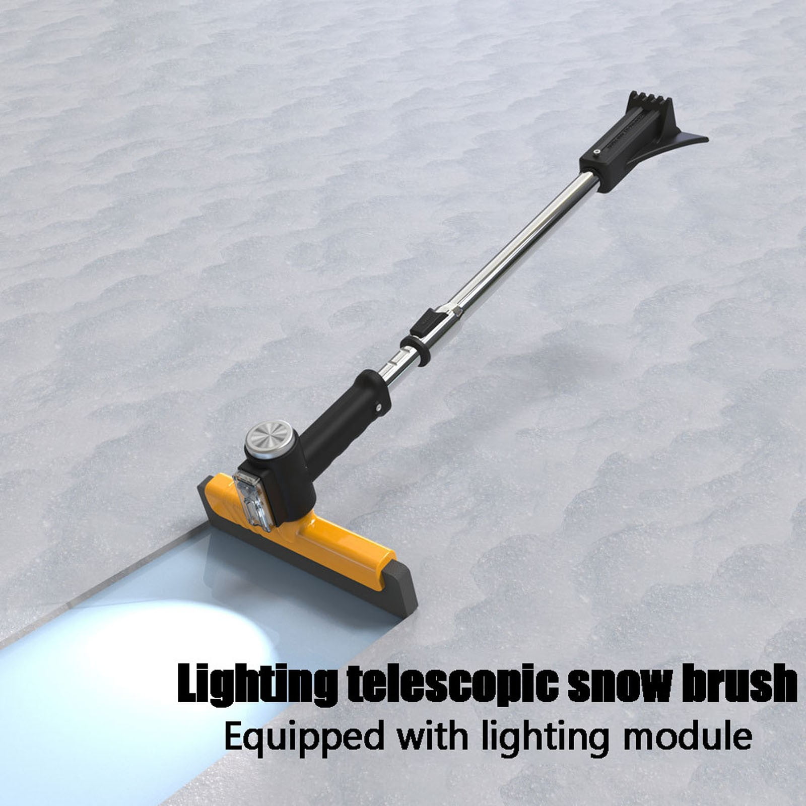 Retractable Snow Shovel and Defrosting Scraper, Car Window De-icing ...