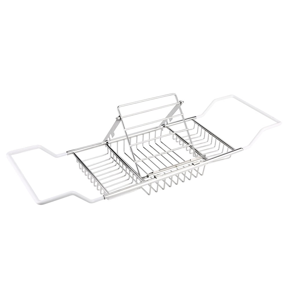 Retractable Storage Rack for Bathtub Space-Saving Versatile Stainless ...