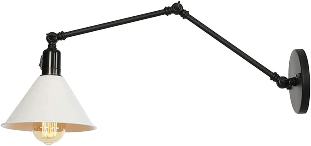 Retractable with Switch Wall Lamp Industrial Retro Wall Lighting ...