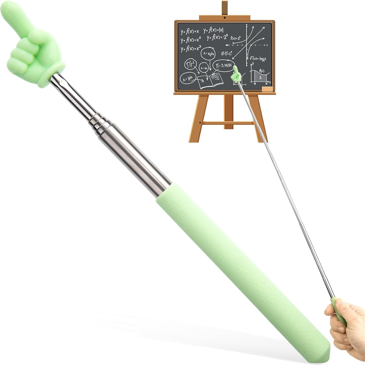Retractable Teacher Pointer Stick, Hand Pointer Stick, Student Finger ...