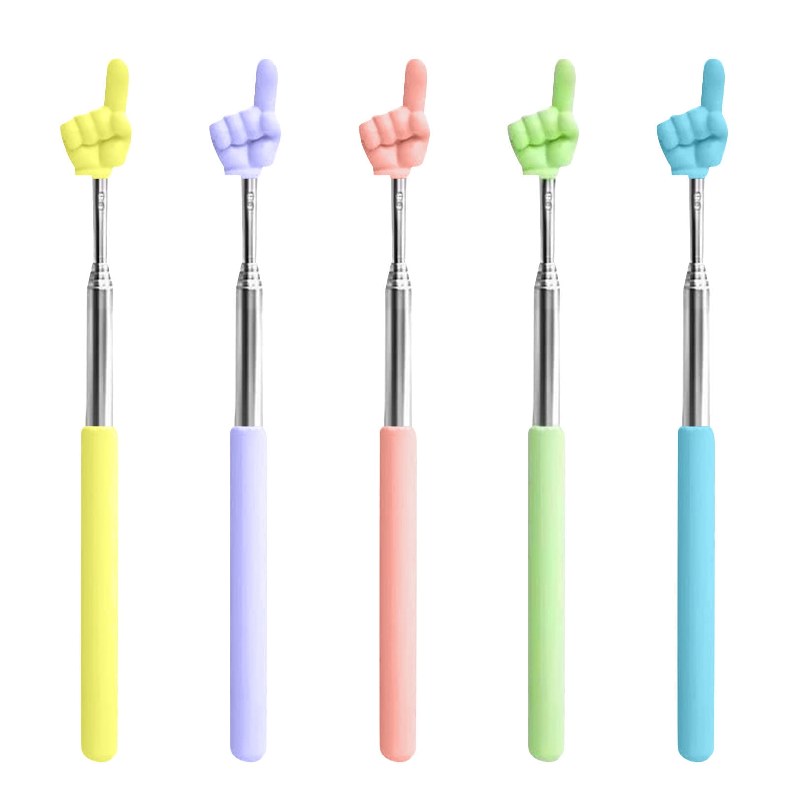 Retractable Teacher Pointers Classroom Demonstration Sticks Finger ...