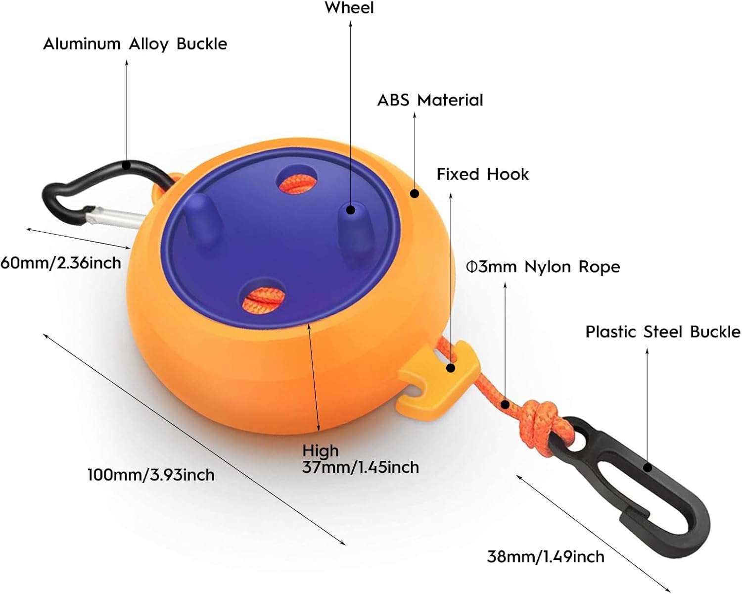 Retractable Travel Clothes Line 8m Portable Laundry Rope Camping ...