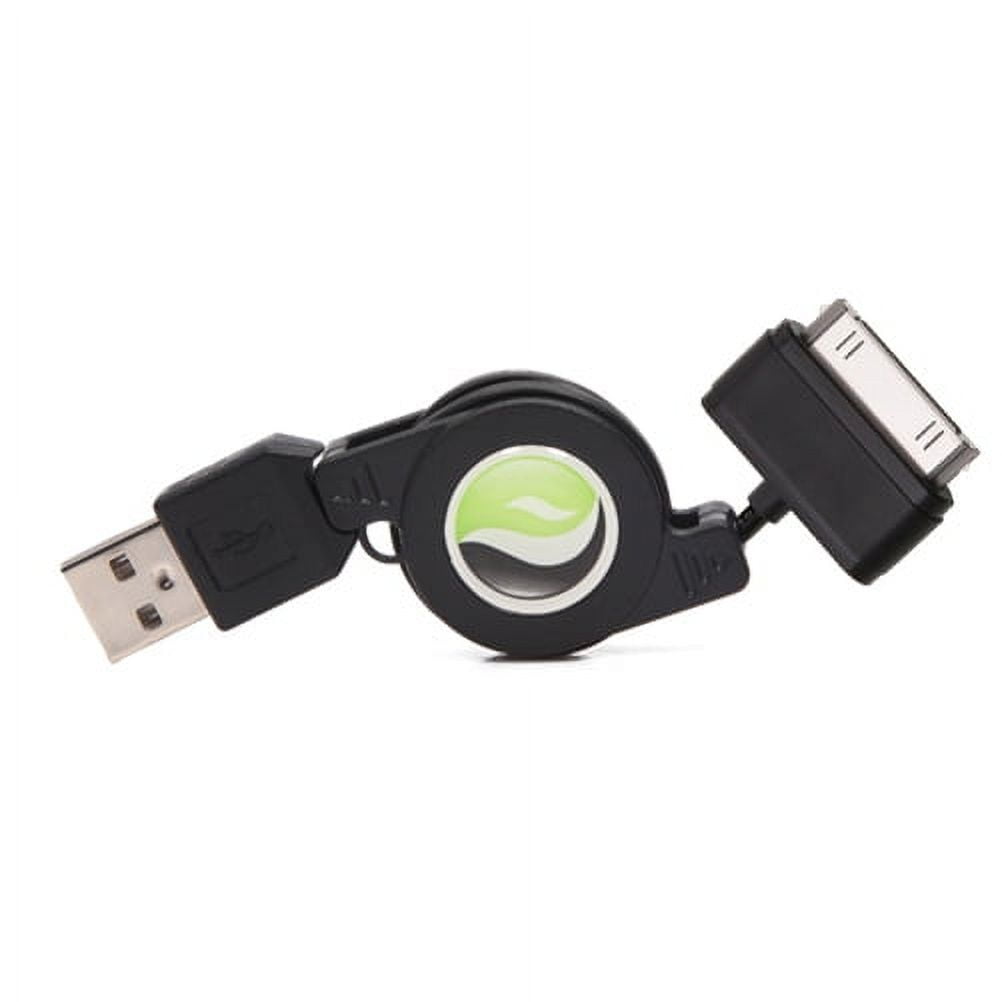 Retractable USB Cable Compatible With Ipod Touch 4th Gen 3rd Gen 2nd ...