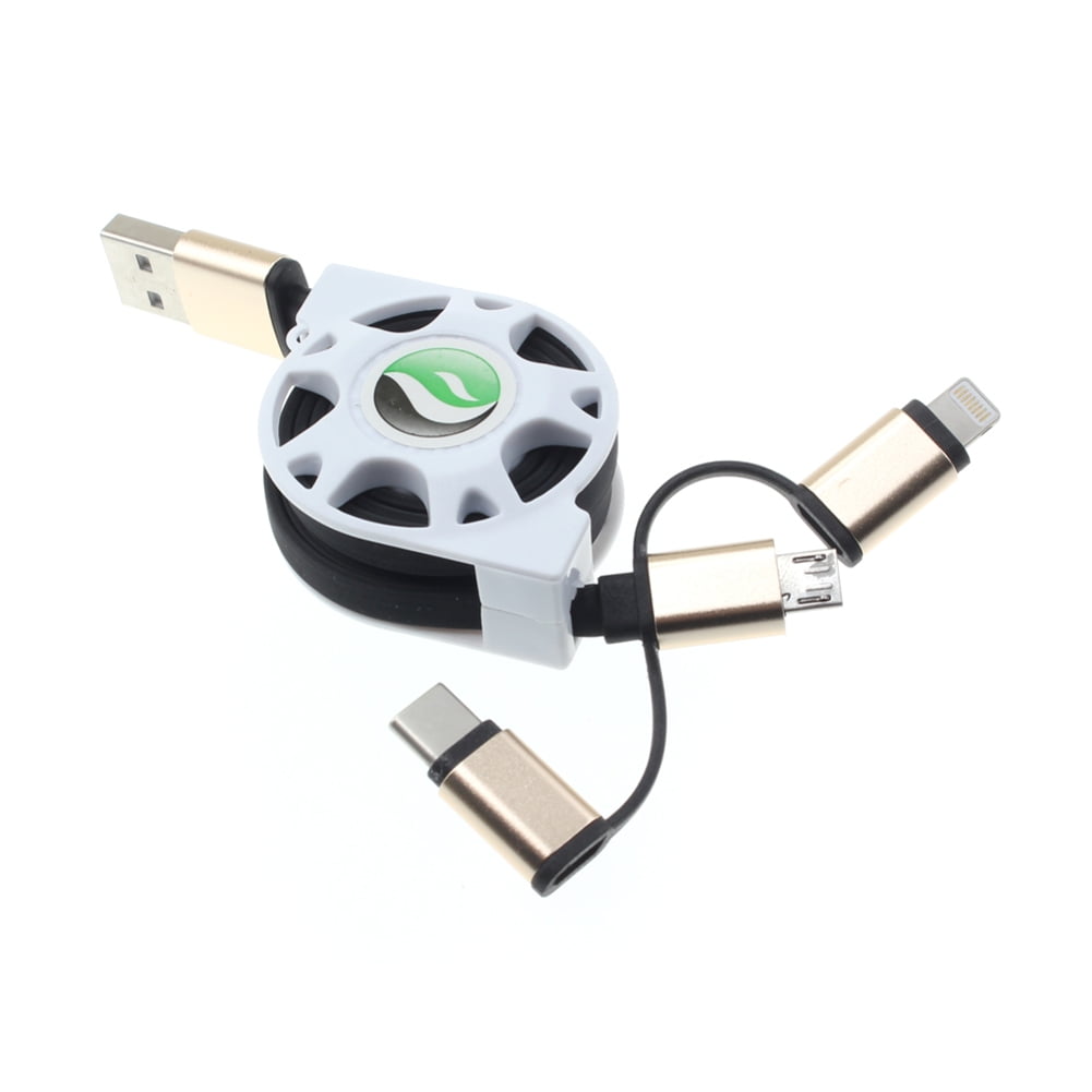Retractable USB Cable for Samsung Galaxy Tab S9 Ultra 14.6"/Plus 12.4 ...