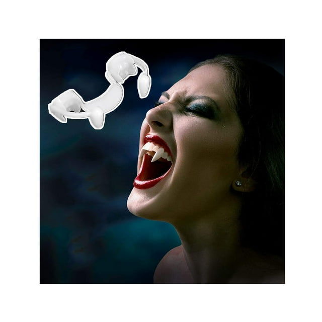 Retractable Vampires Fangs Horrifying Vampires Fangs Teeth Oral Care ... Retractable Vampires Fangs Horrifying Vampires Fangs Teeth Oral Care ...
