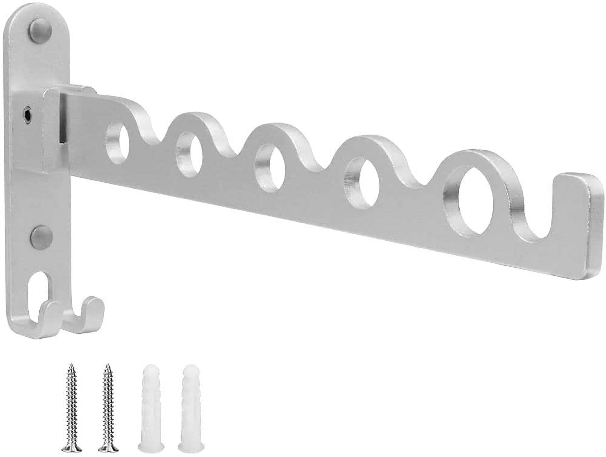 Retractable Wall Hanger, Wall Mounted Folding Clothes Hanger, Folding ...