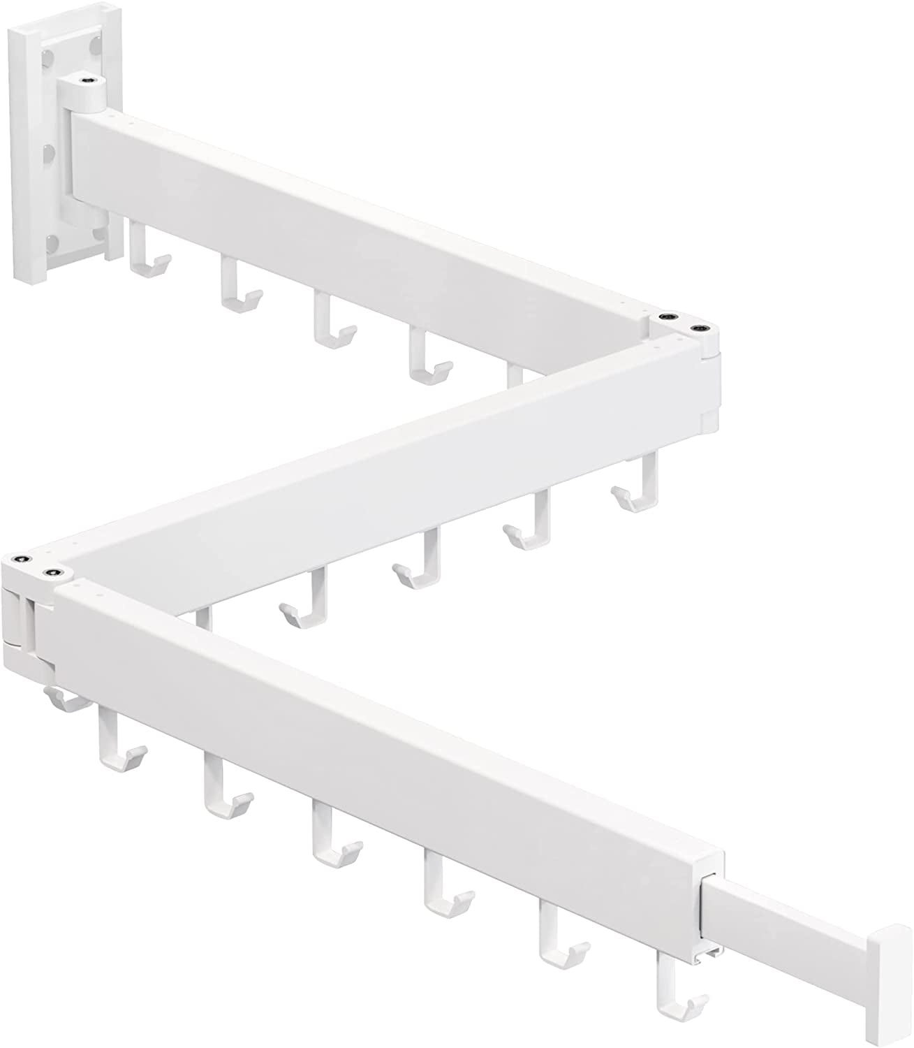 Clothes Drying Rack for Laundry,Wall Mounted Clothes Hanger Rack ...