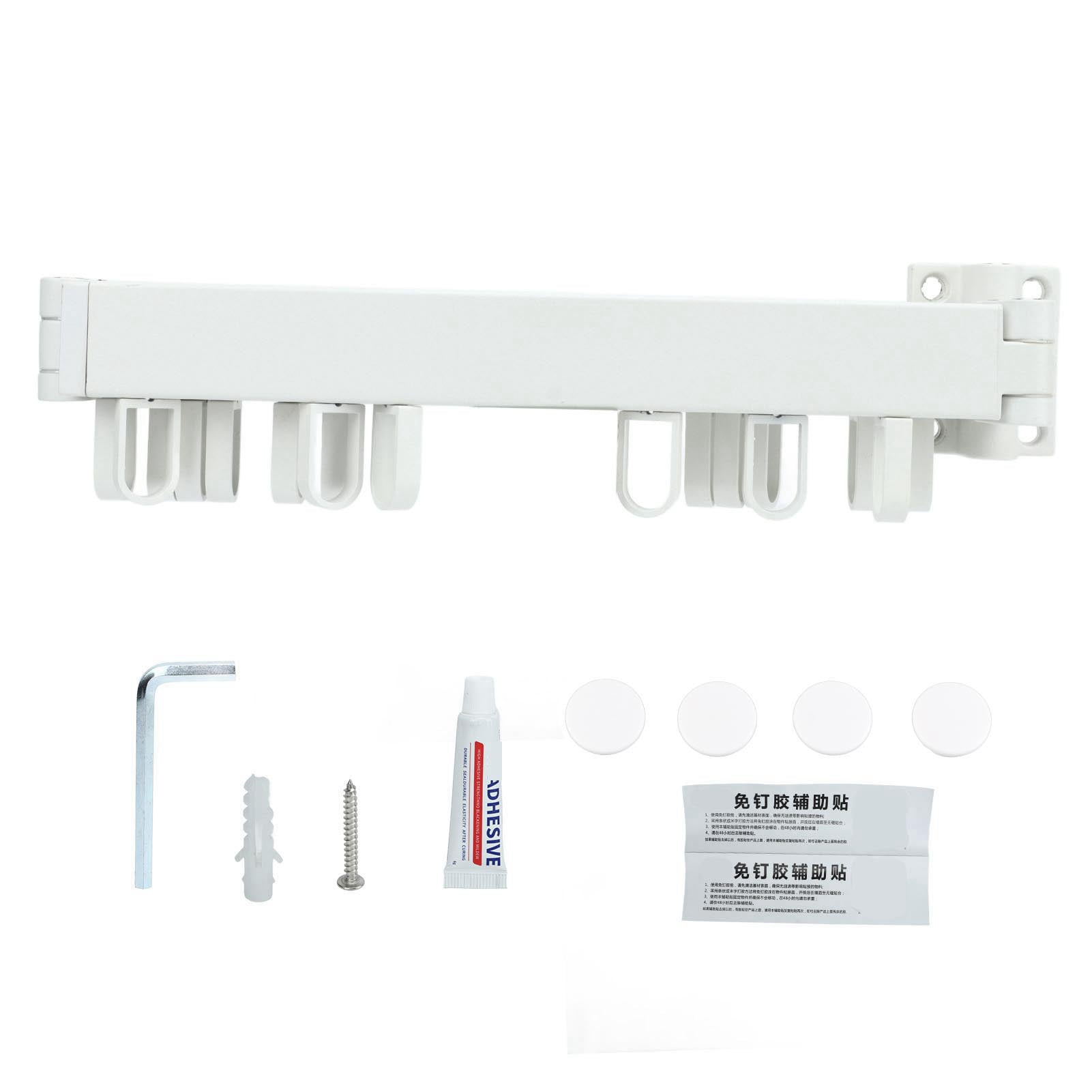 Retractable Wall-Mounted Clothes Drying Rack - Space-Saving & Rotating ...