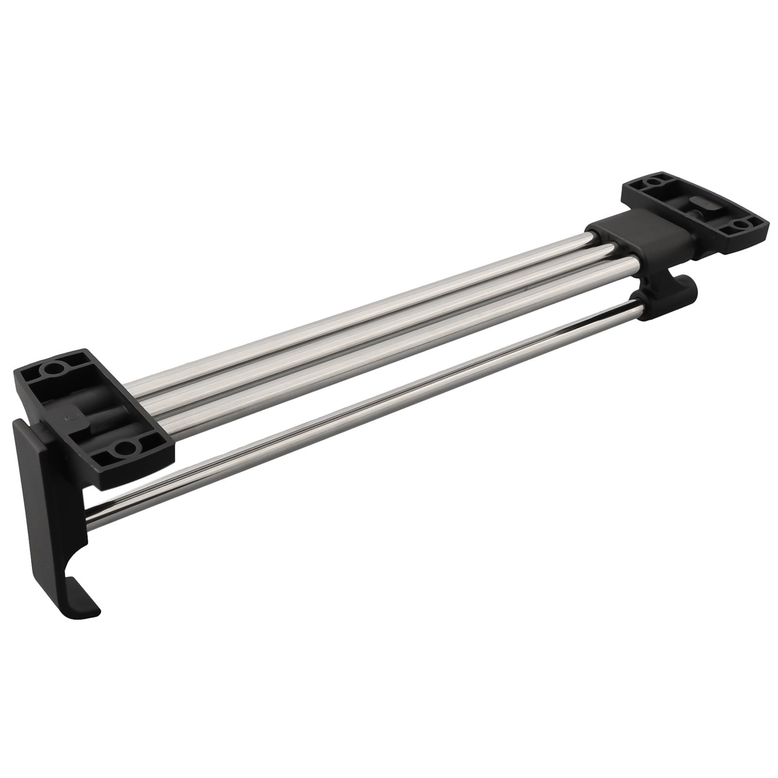 Retractable Wardrobe Rail Clothes Hanger Towel Coat Rack Closet Cabinet ...