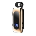 Retractable Wireless Headset Headphone Comfortable HandsFree Headset ...