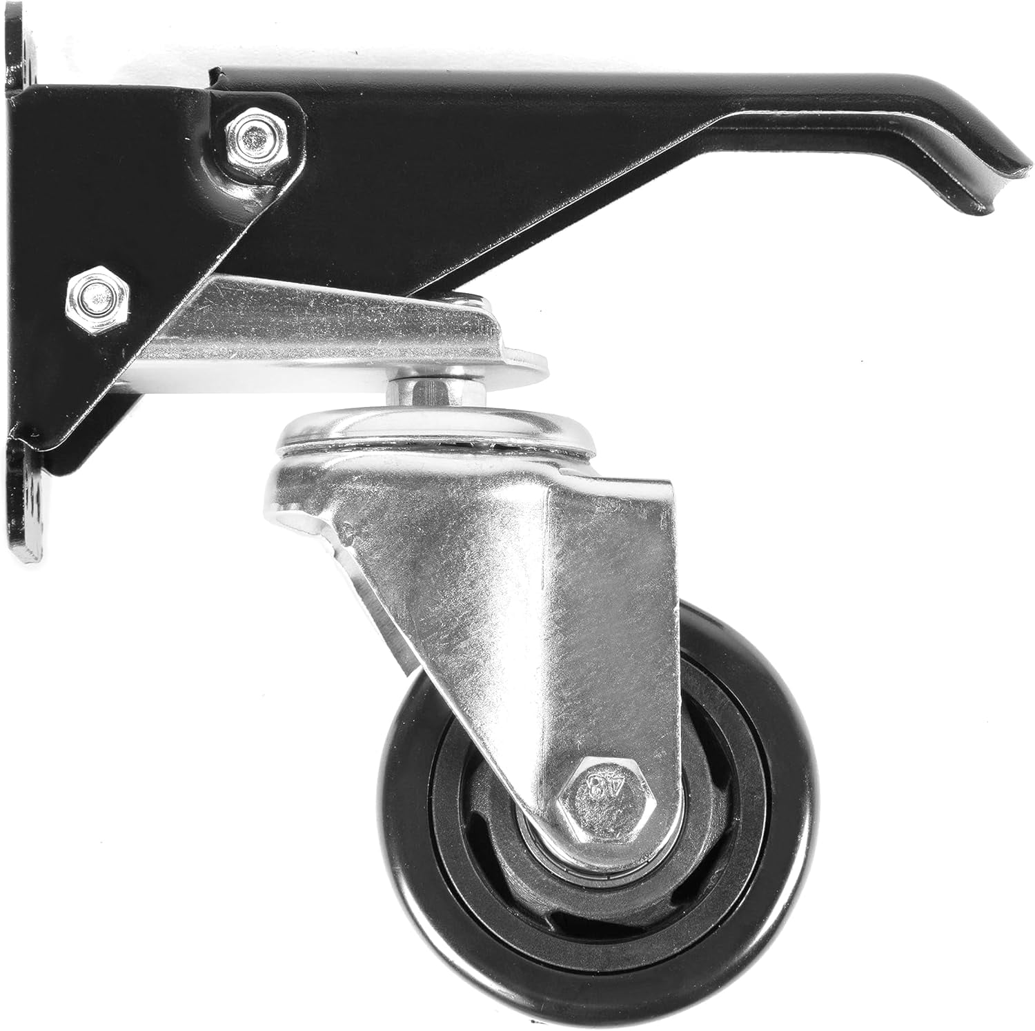 Retractable Workbench Casters, 3-Inch Diameter, 800-Pound Capacity, 4 ...