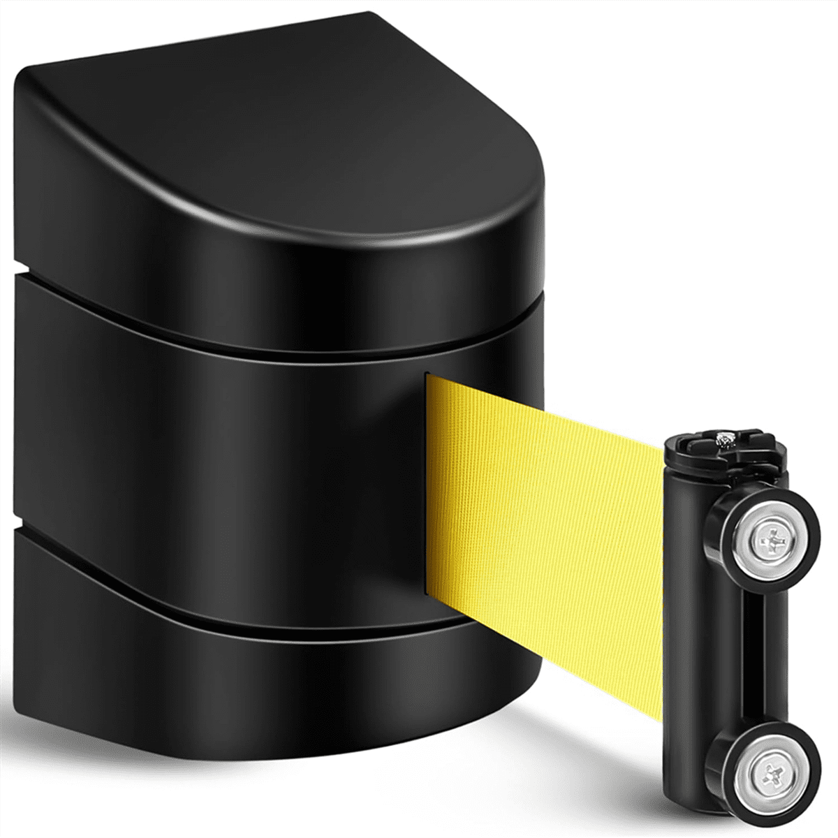 Retractable and Fixed Crowd Control Wall Barrier with ABS Case, Plastic ...