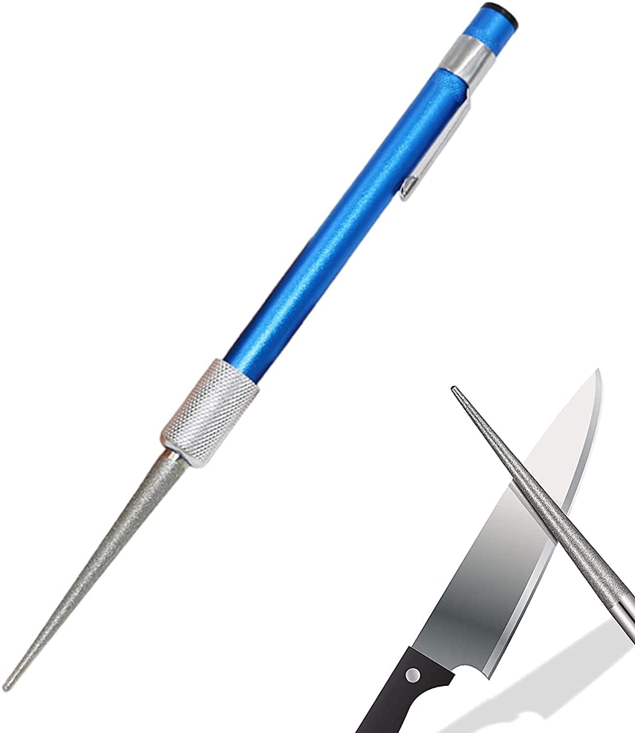 Retractable diamond sharpener - serrated knife sharpener - super ...