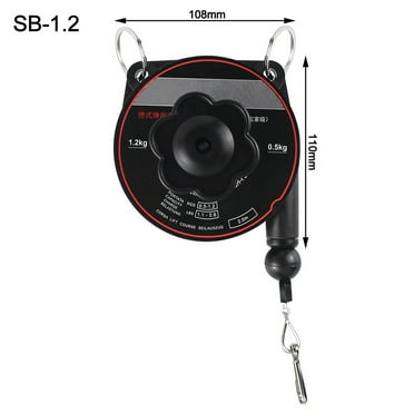 Spring Balancer Retractable Tool Holder 2-7lbs(1-3kg) Hanging Equipment ...