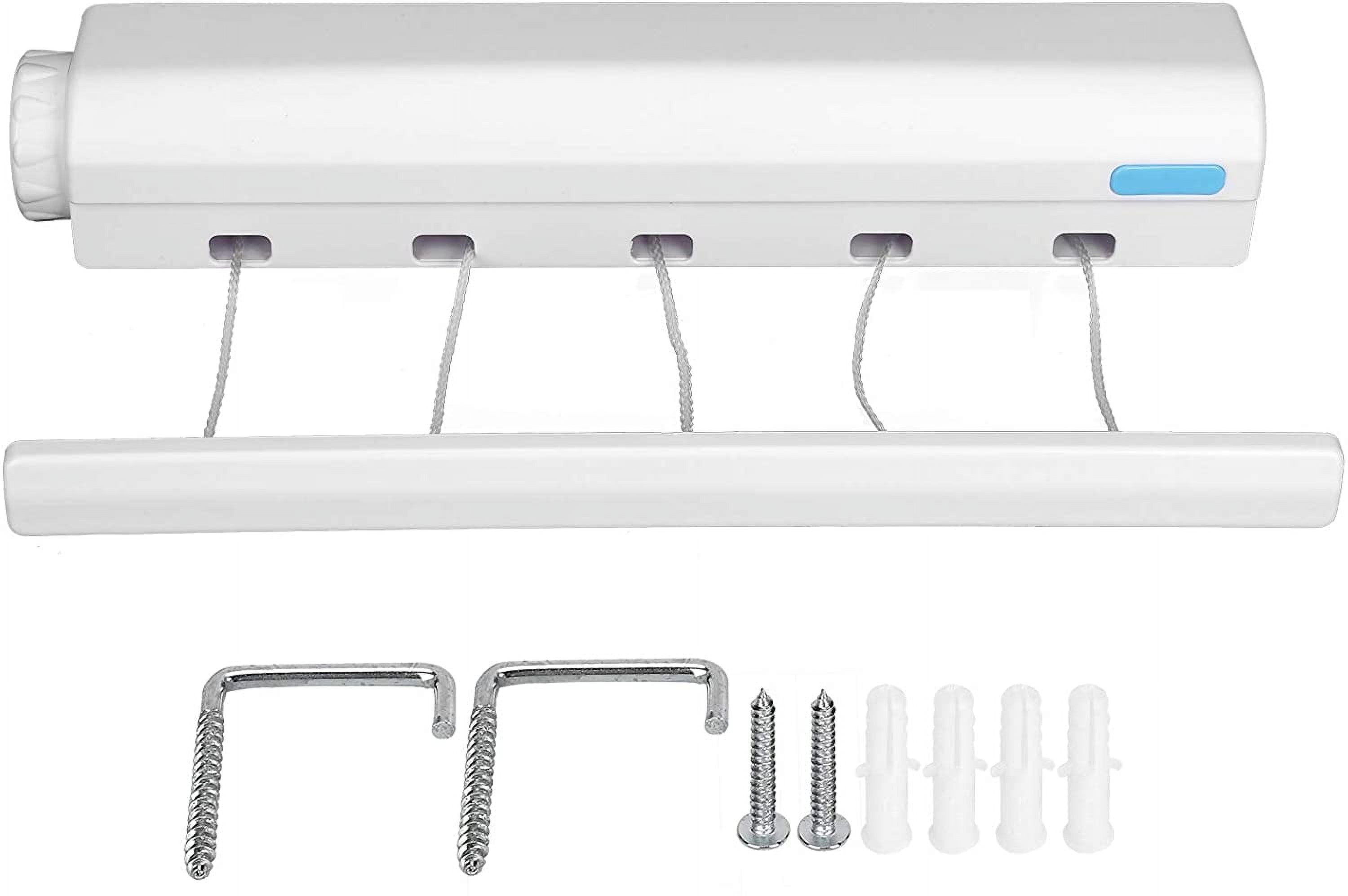 Retractable, wall mounted, expandable, dryer, linen fabric, wall ...