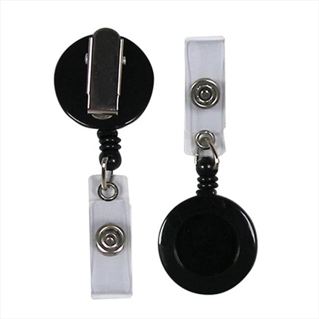 C-Line Products 89231BNDL12EA Retracting ID Card Reels Swivel Spring ...