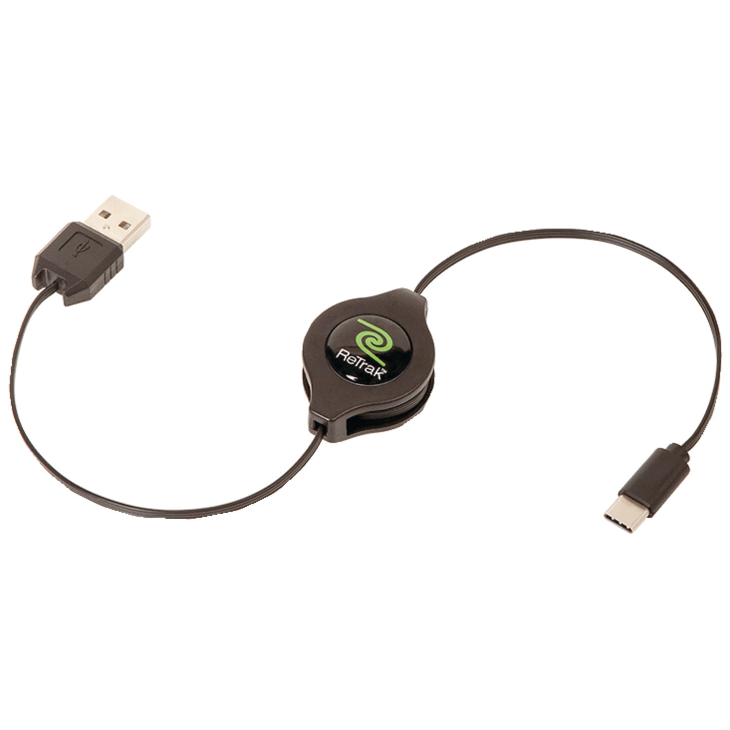 Retrak ETESUCAM Retractable USB-C To USB-A Cable - Walmart.com