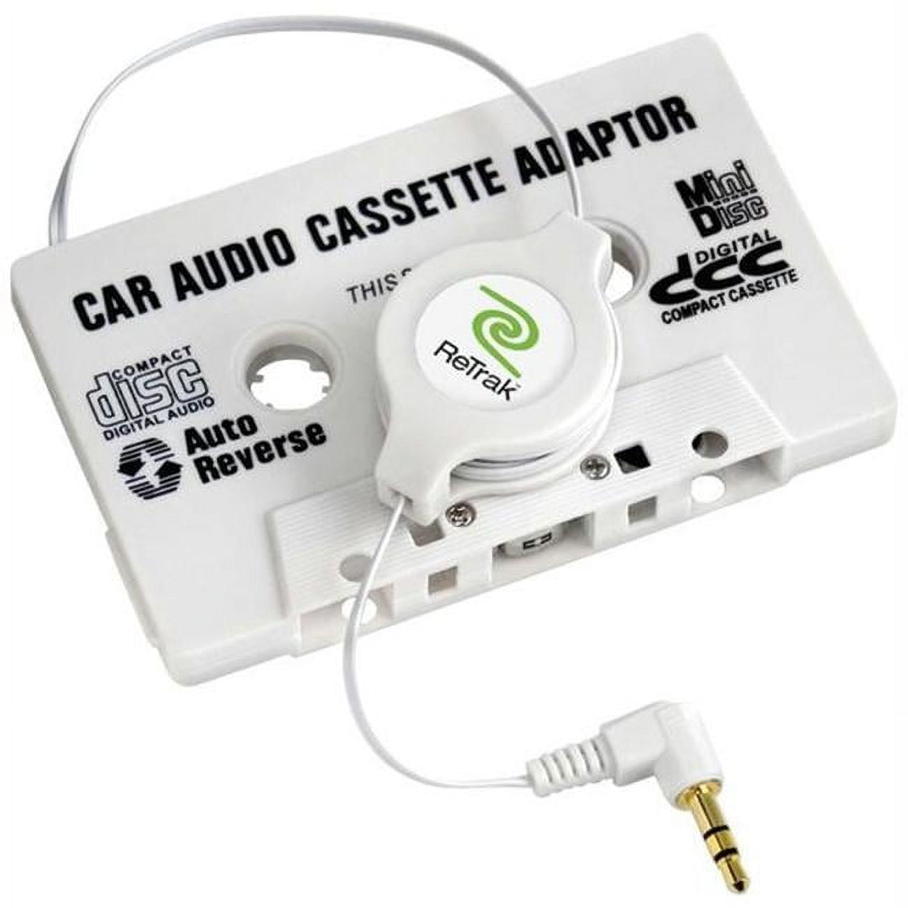 Retrak-Emerge Etcassette Retractable Car Audio Cassette Adapter ...