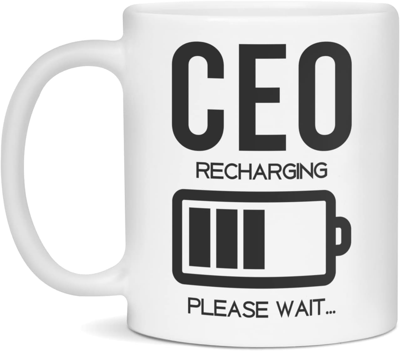 Ceo Recharging Mug-Funny Ceo Mugs, 11-Ounce White - Walmart.com