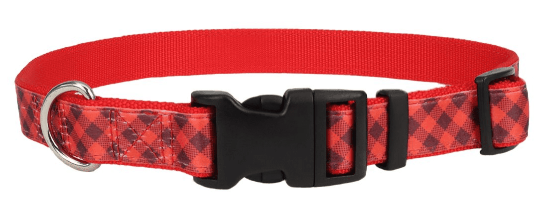 Retriever Adjustable Checkered Dog Collar 5/8 x 12-18in. - Walmart.com
