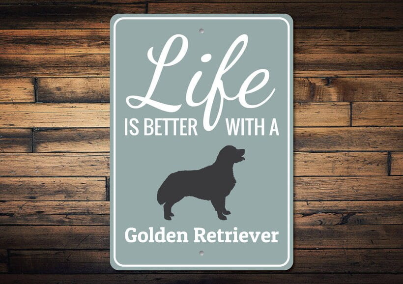 Retriever Gift Retriever Sign Retriever Decor Retriever Owner Sign ...