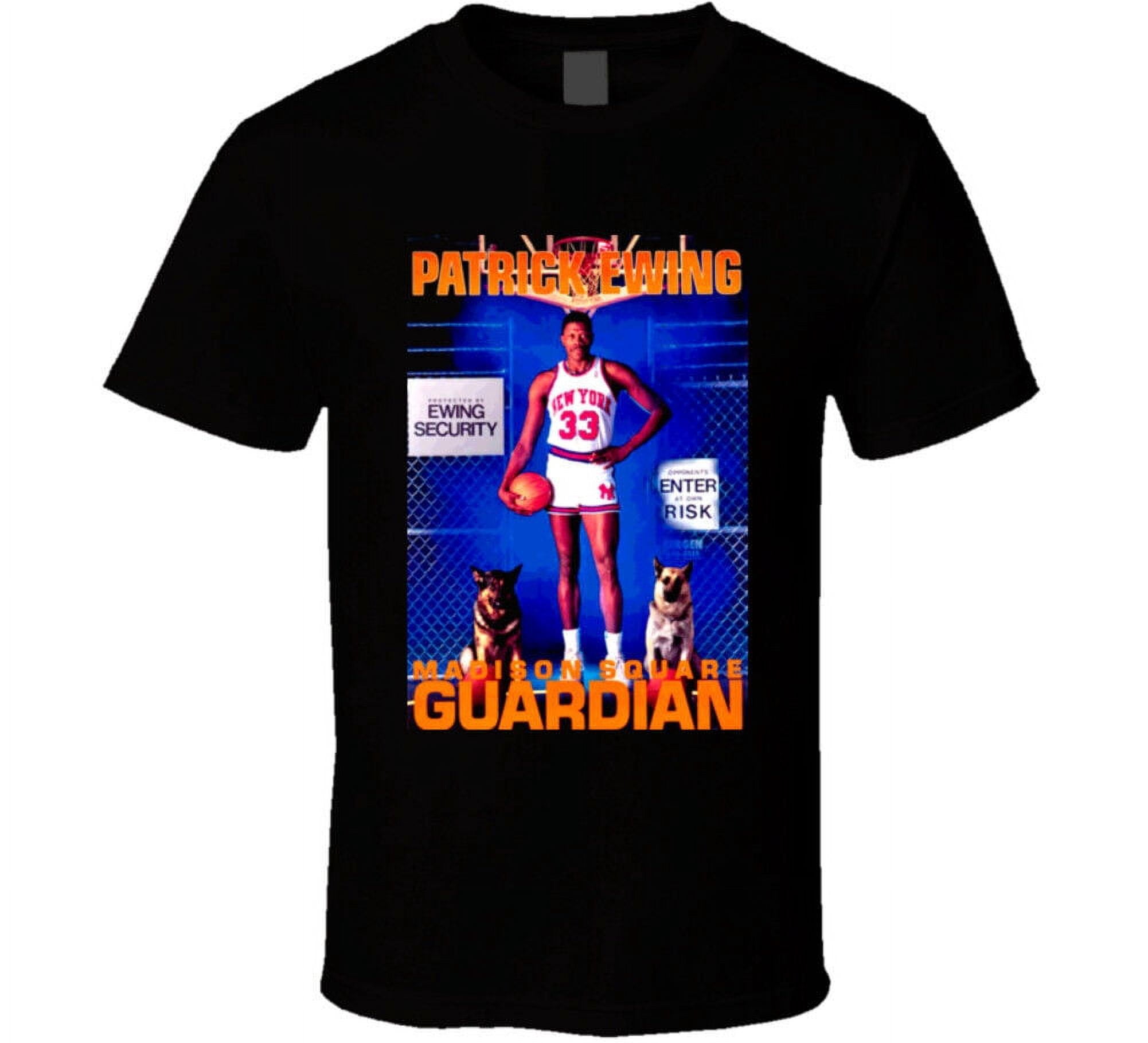 Retro 1980s Patrick Ewing Madison Square Guardian T Shirt - Walmart.com