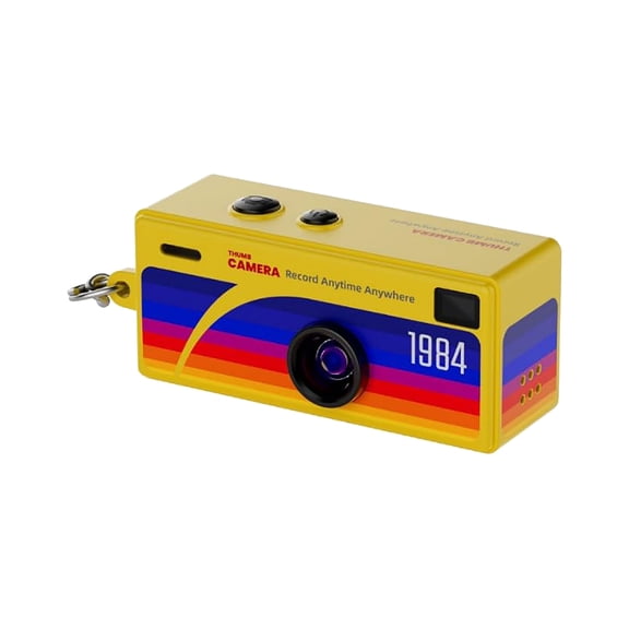 Retro 1984 Thumb Camera Portable Mini Camera Keychain - Walmart.com