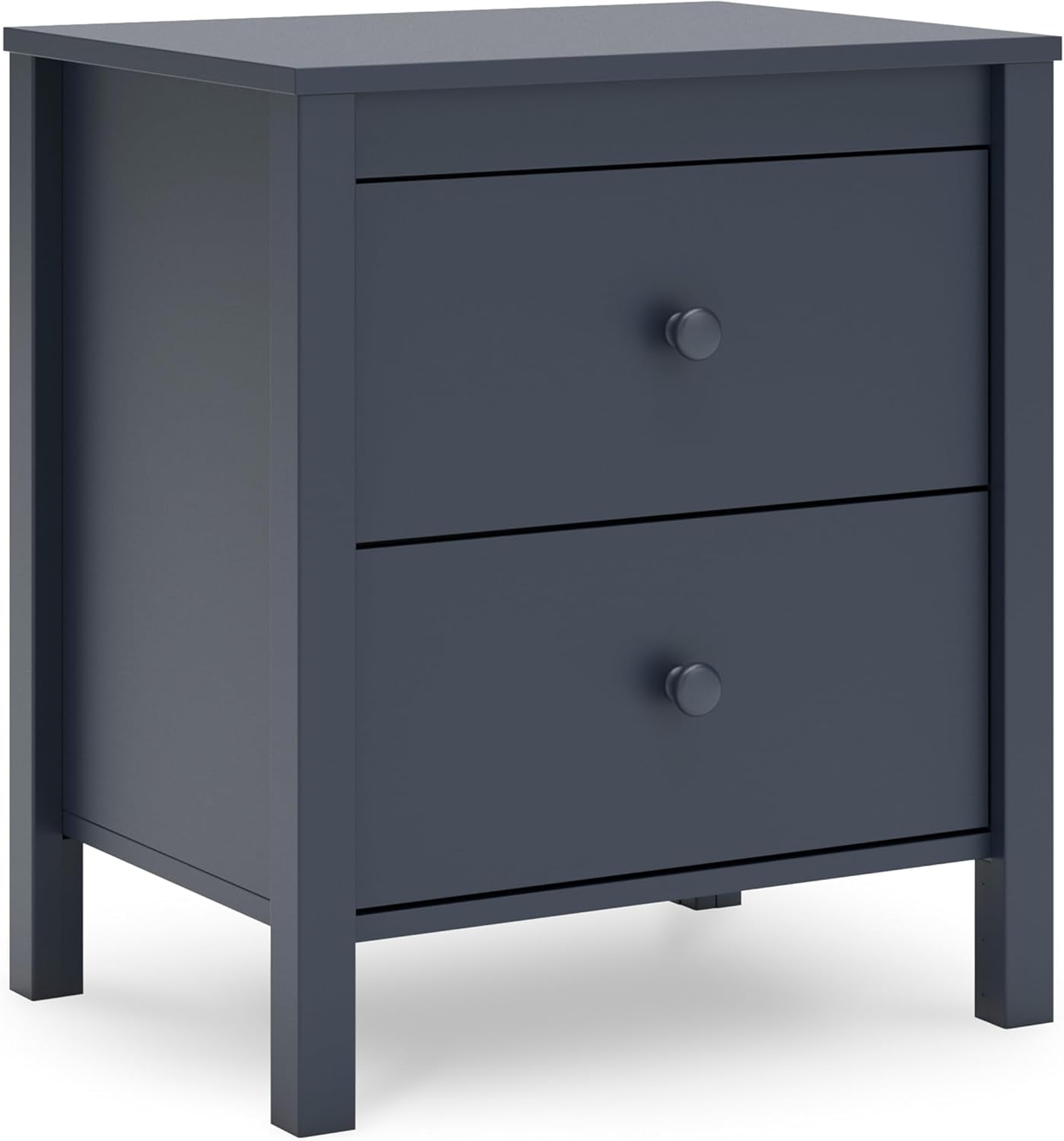 2 Drawer Nightstand, Blue - Walmart.com