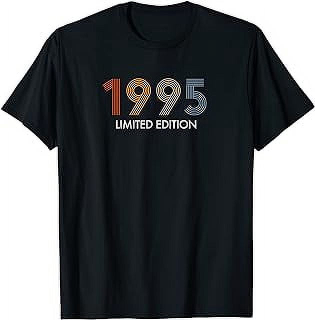 Retro 29 Years Vintage 1995 Limited Edition 29th Birthday T-Shirt ...