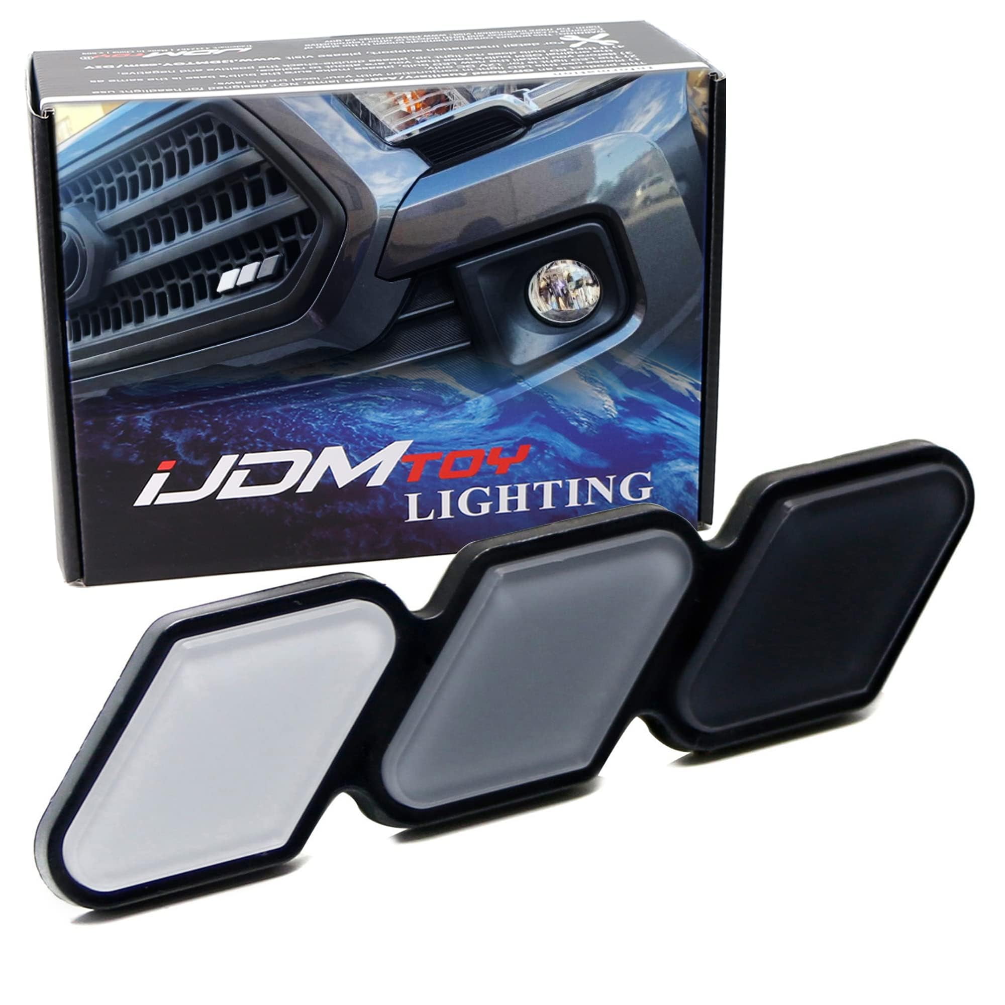 Retro 3-Color Stripe Grille Badge Emblem w/No Removal Required Toggle ...