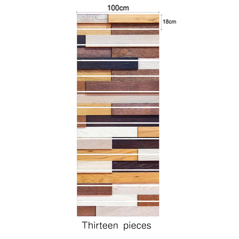 Retro 3D Abstract Stair Stickers Self Adhesive Vinyl Waterproof Vintage ...