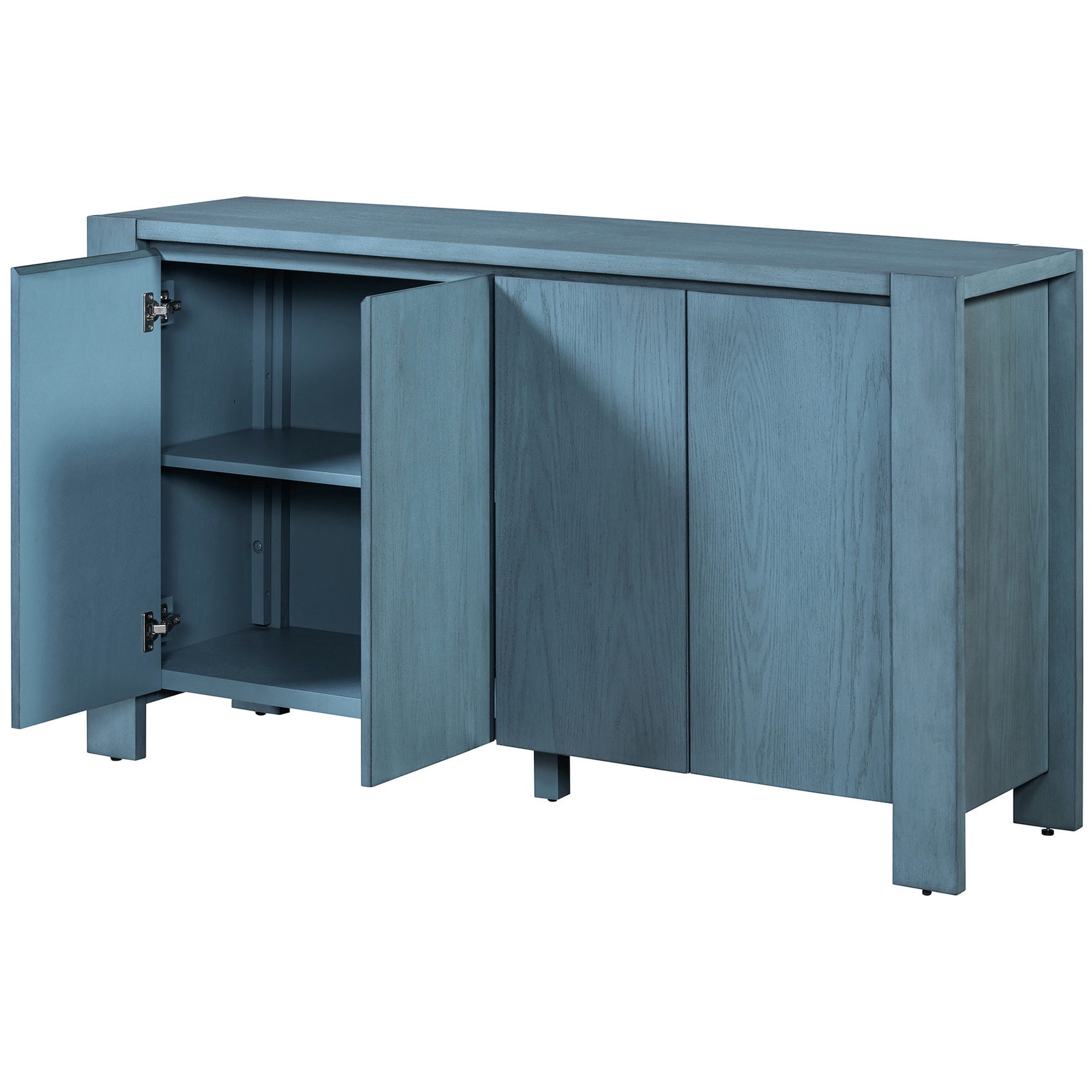 4-Door Sideboard with Spacious Storage and Cable Management / Features ...