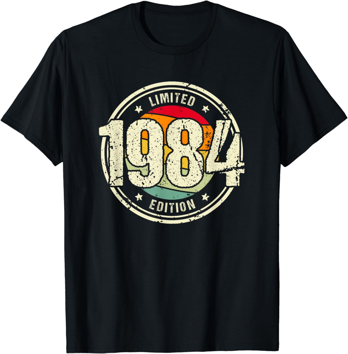 Retro 40 Year Old Vintage 1984 Limited Edition 40th Birthday T-Shirt ...